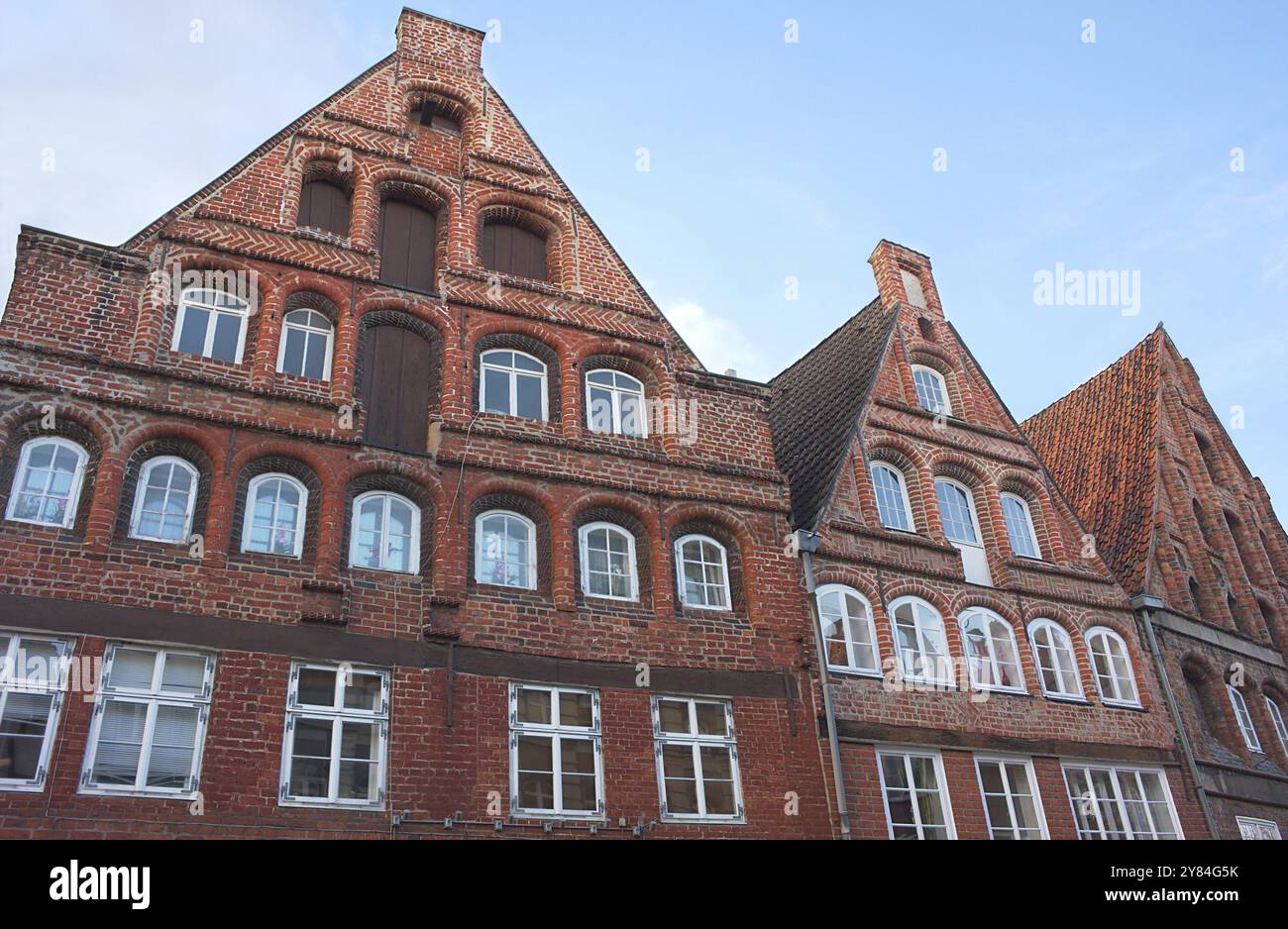 The Hanseatic City of Lueneburg, made rich by its salt, blends brick ...