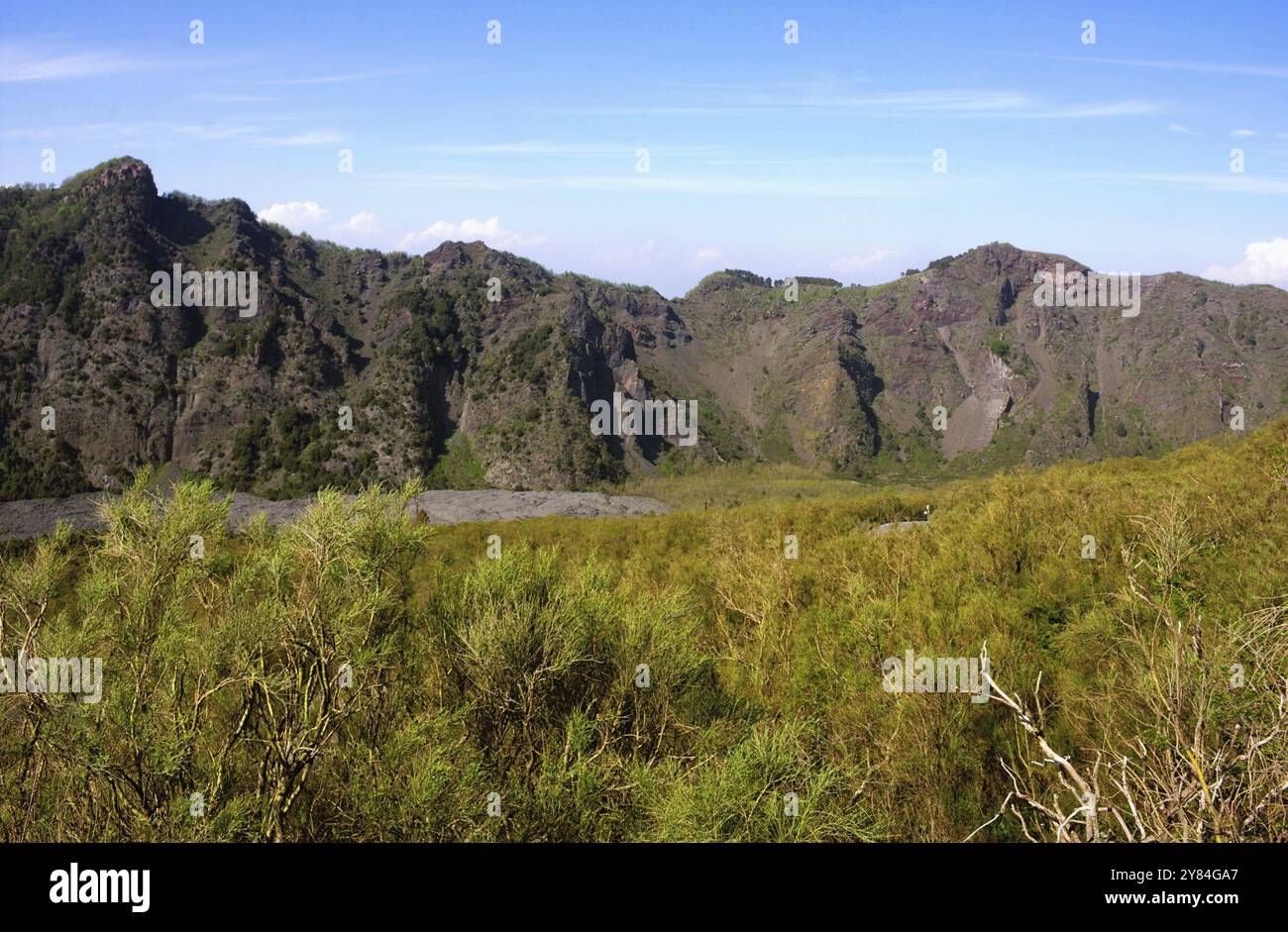 Vesuvius is the only active volcano on the European mainland. It is ...