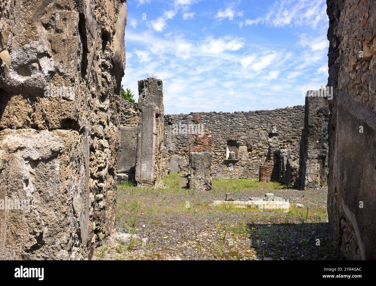 Pompeii was an ancient city in Campania on the Gulf of Naples, which ...