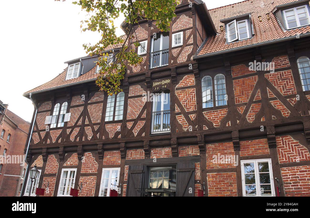 The Hanseatic City of Lueneburg, made rich by its salt, blends brick ...