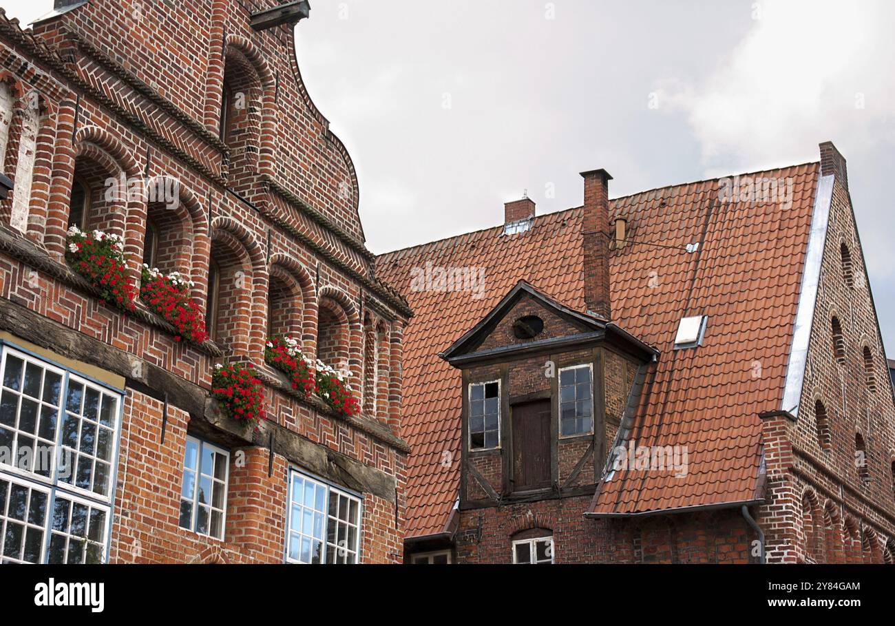 The Hanseatic city of Lueneburg, made rich by its salt, blends brick ...