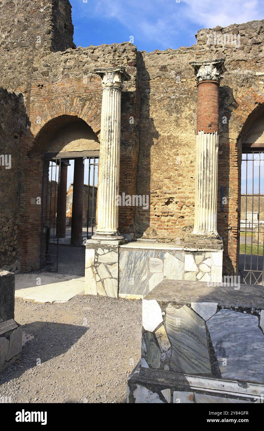 Pompeii was an ancient city in Campania on the Gulf of Naples, which ...