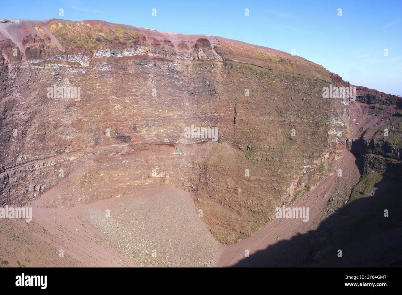 Vesuvius is the only active volcano on the European mainland. It is ...