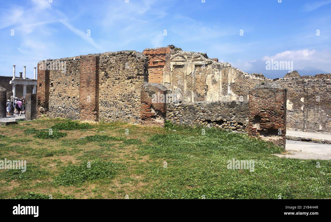 Pompeii was an ancient city in Campania on the Gulf of Naples, which ...