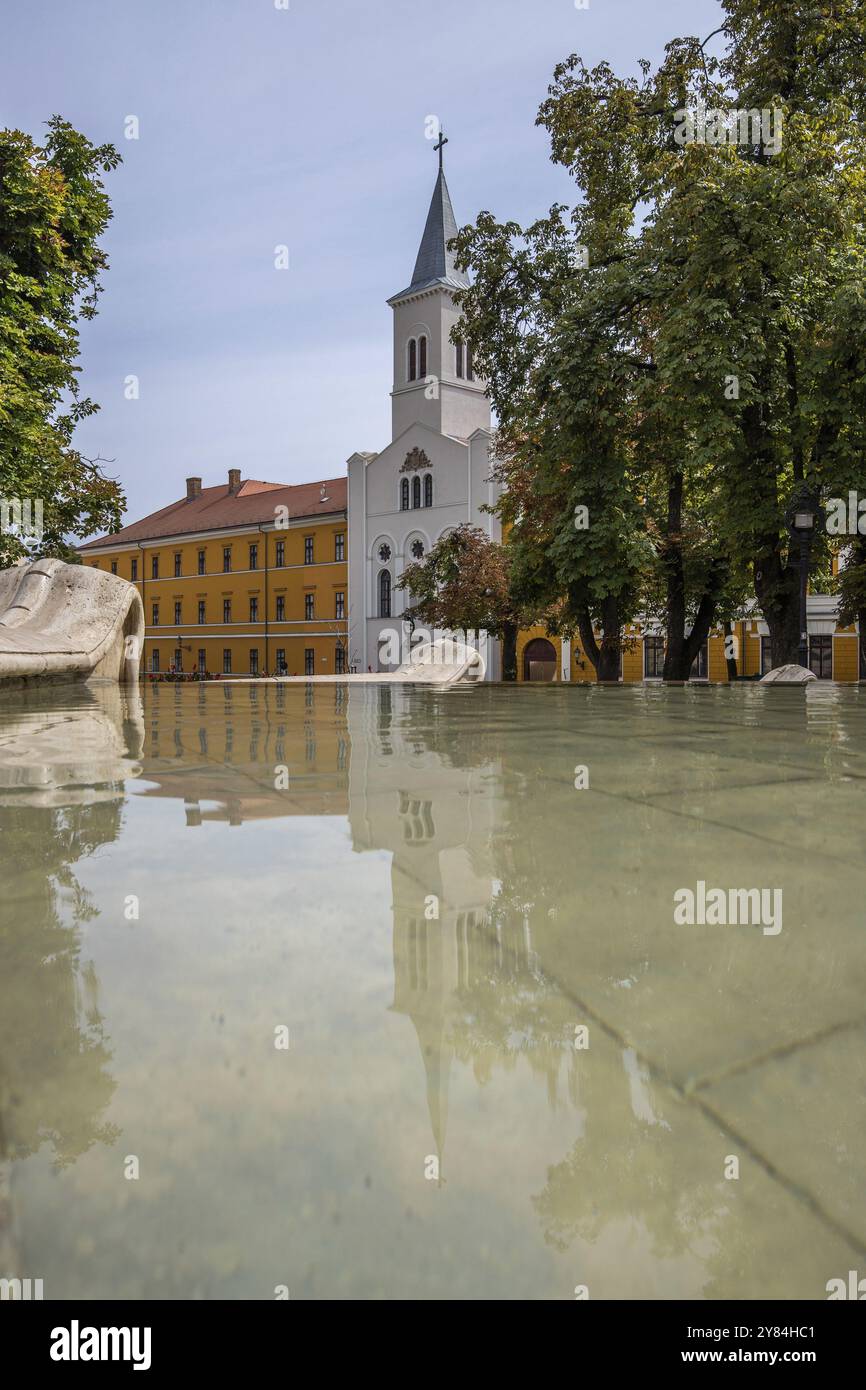 Old, beautifully decorated buildings in a historic city centre. Picture ...