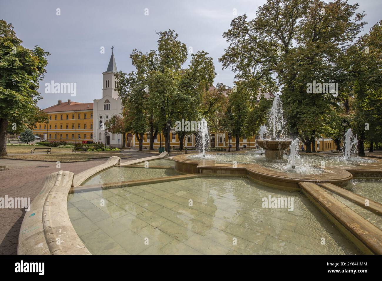 Old, beautifully decorated buildings in a historic city centre. Picture ...