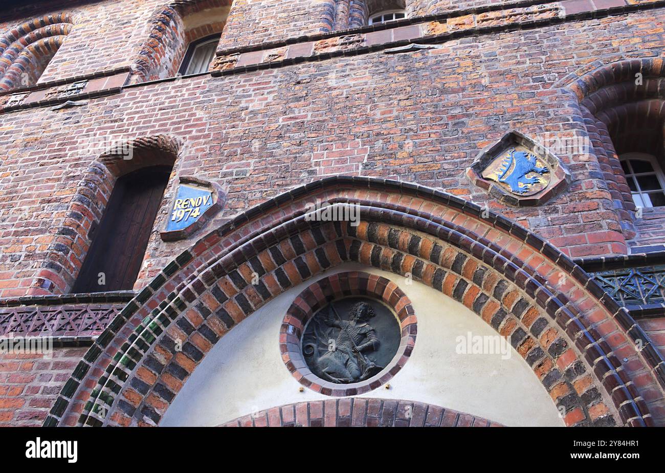 The Hanseatic City of Lueneburg, made rich by its salt, blends brick ...