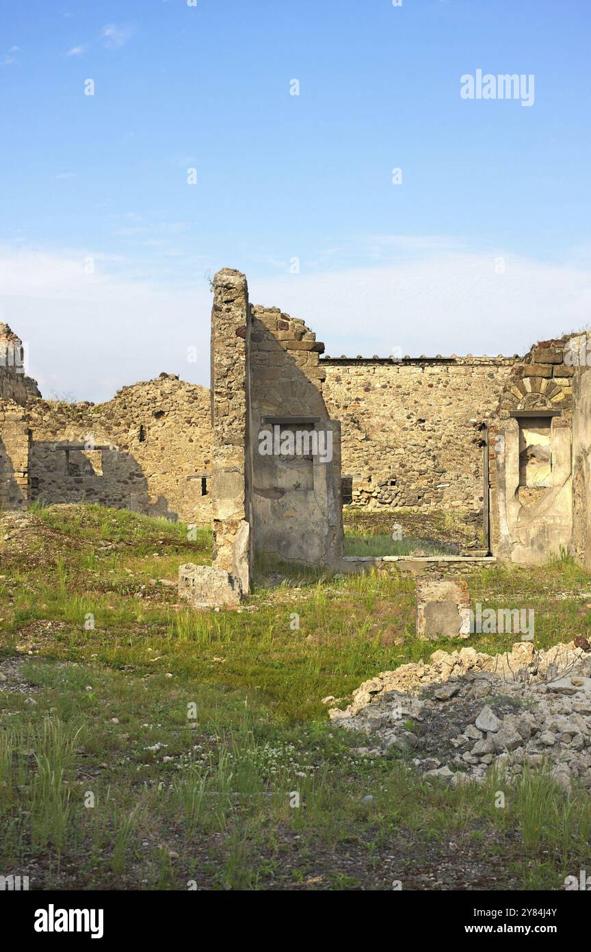 Pompeii was an ancient city in Campania on the Gulf of Naples, which ...