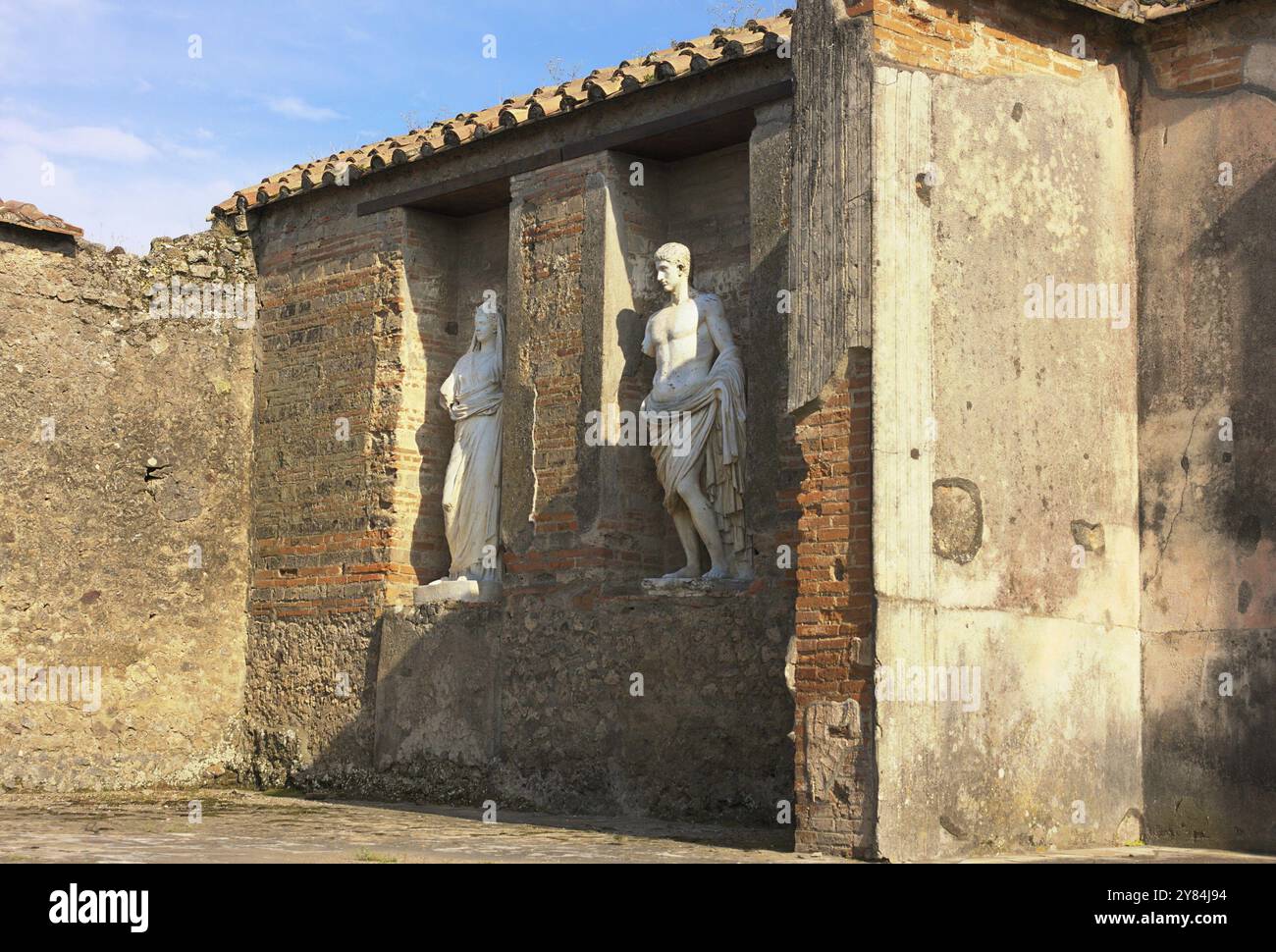 Pompeii was an ancient city in Campania on the Gulf of Naples, which ...