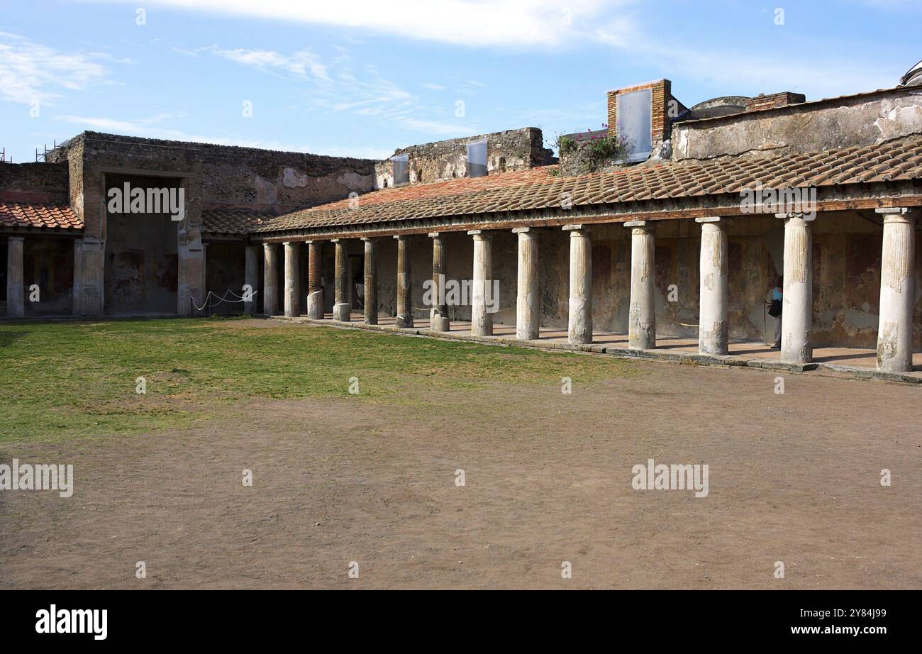 Pompeii was an ancient city in Campania on the Gulf of Naples, which ...