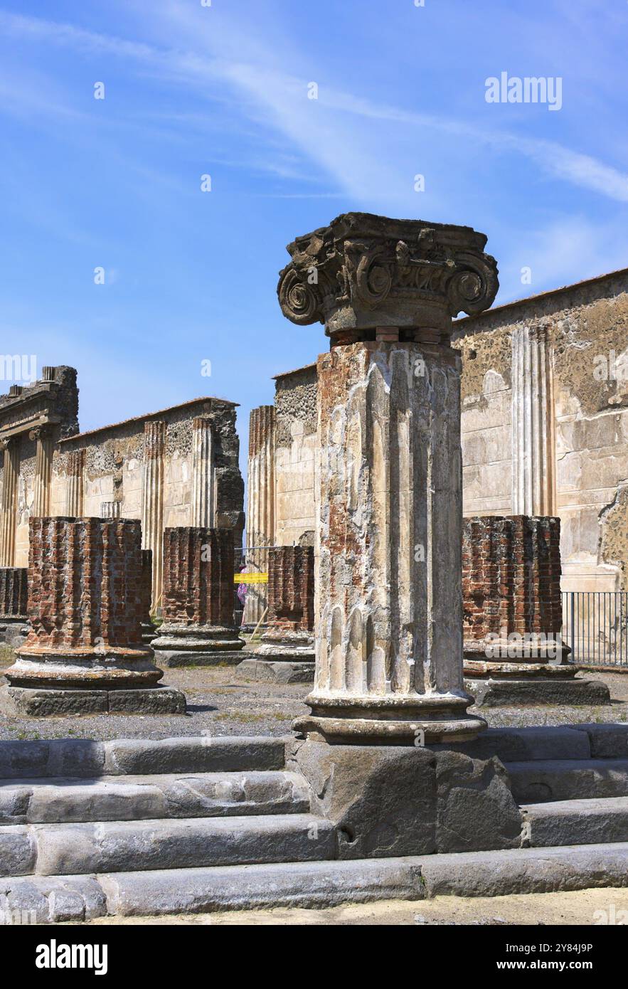 Pompeii was an ancient city in Campania on the Gulf of Naples, which ...