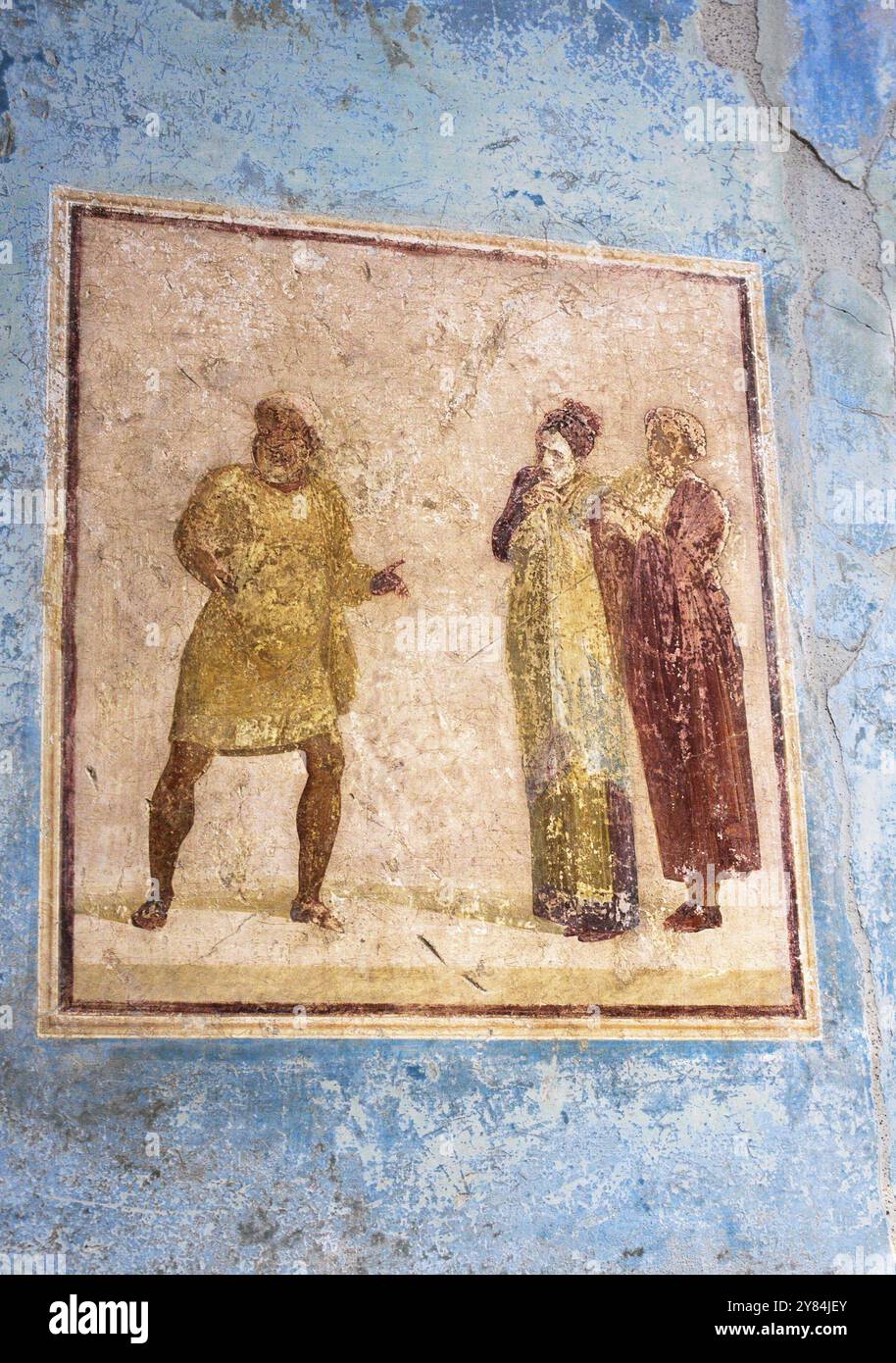 Pompeii was an ancient city in Campania on the Gulf of Naples, which ...