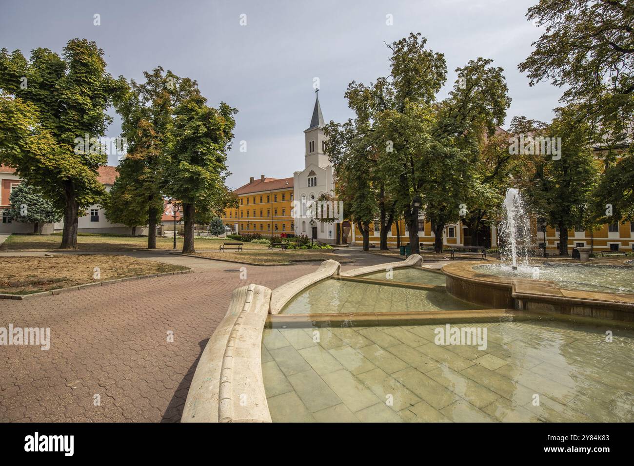 Old, beautifully decorated buildings in a historic city centre. Picture ...