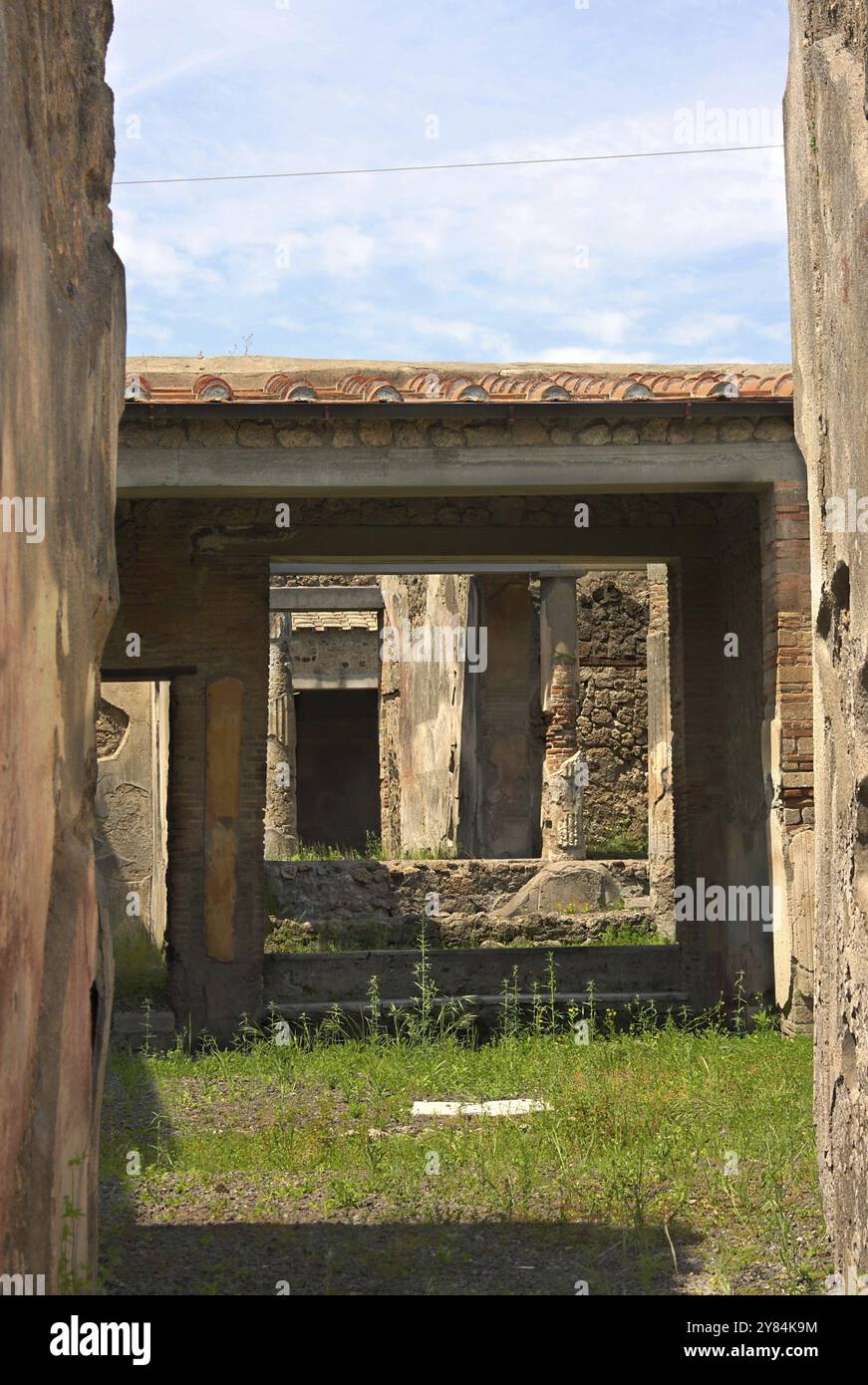 Pompeii was an ancient city in Campania on the Gulf of Naples, which ...