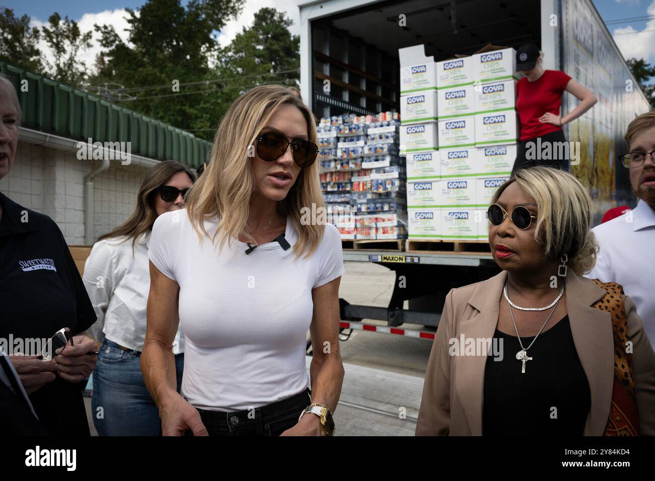 Austell, Georgia, USA. 2nd Oct, 2024. Lara Trump, co-chair of the ...
