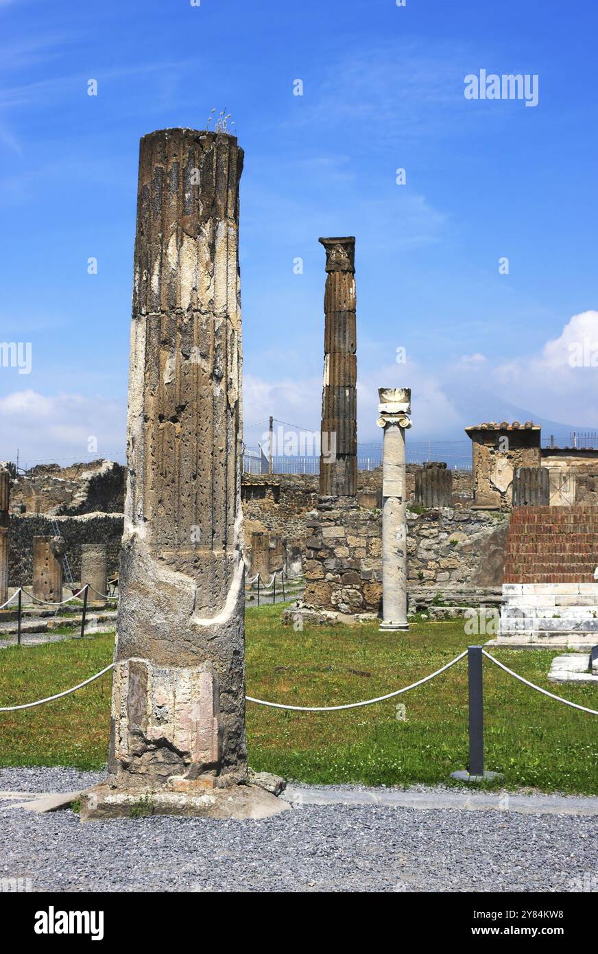 Pompeii was an ancient city in Campania on the Gulf of Naples, which ...