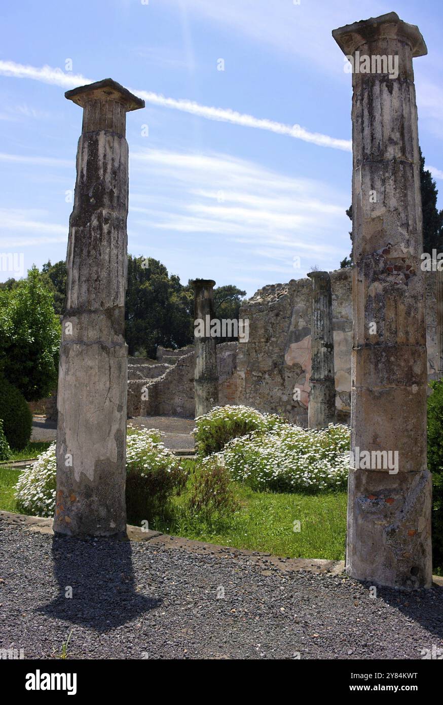 Pompeii was an ancient city in Campania on the Gulf of Naples, which ...