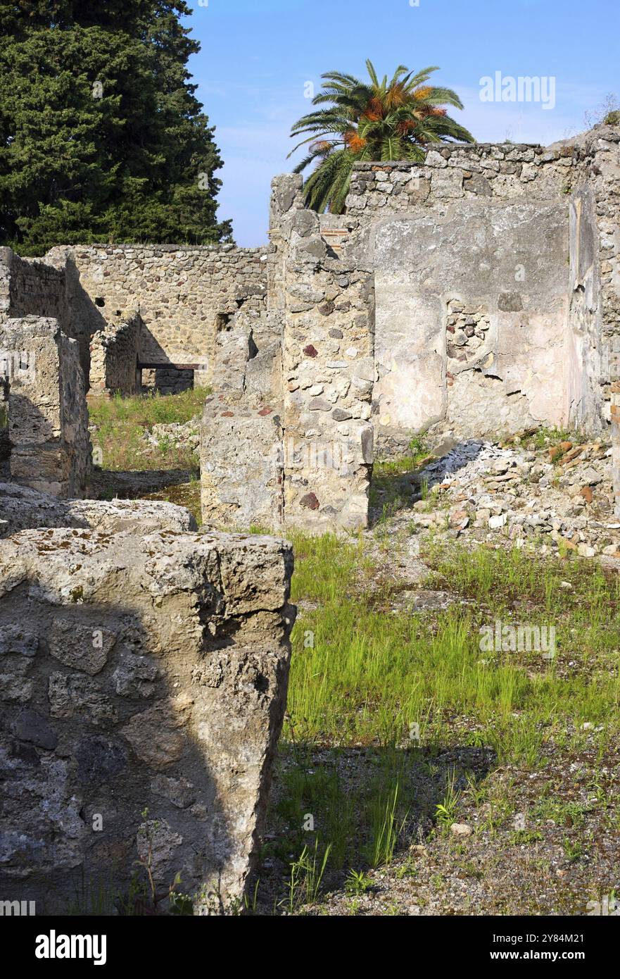 Pompeii was an ancient city in Campania on the Gulf of Naples, which ...