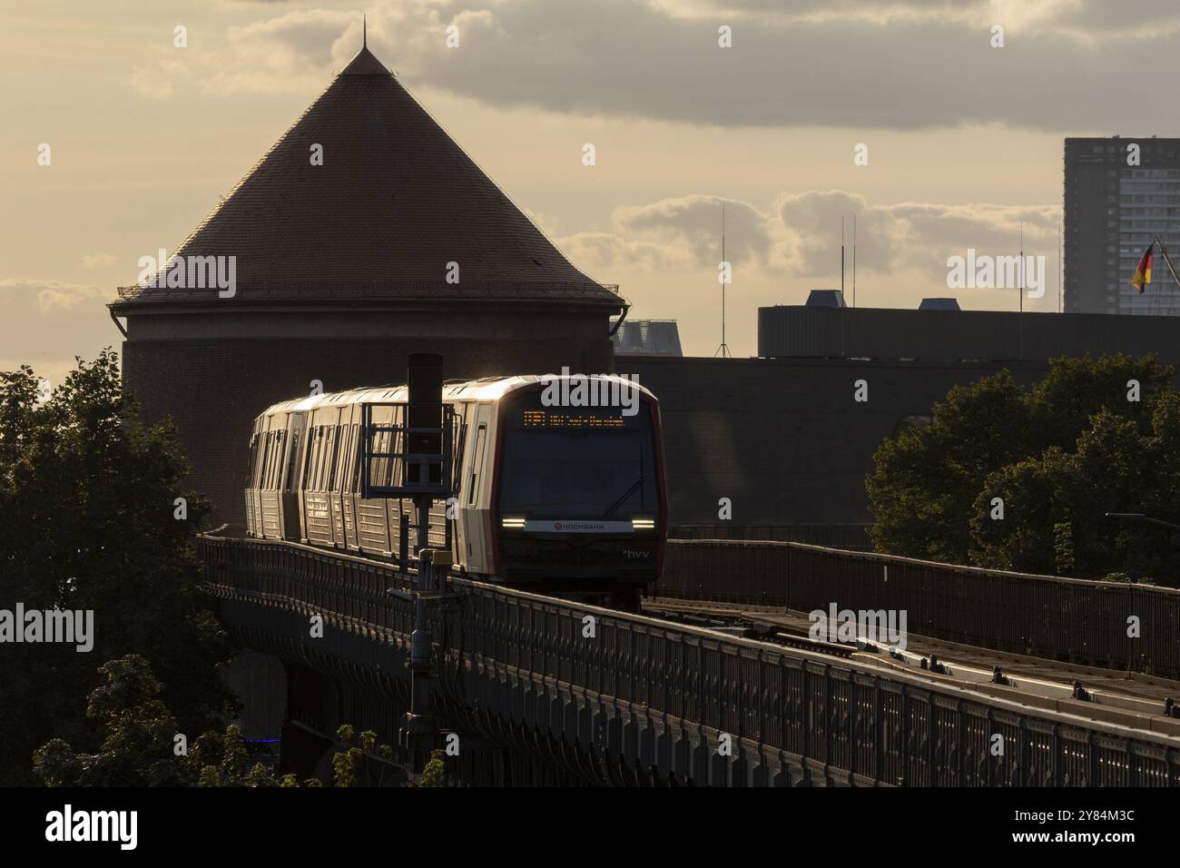 Underground, Hamburger Verkehrsverbund HVV, local transport, railway ...