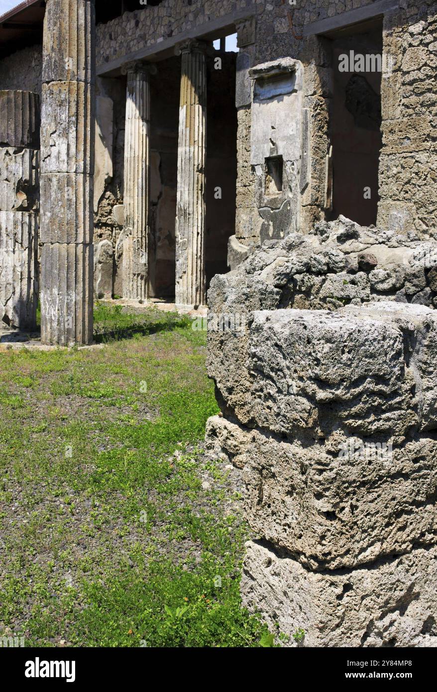 Pompeii was an ancient city in Campania on the Gulf of Naples, which ...