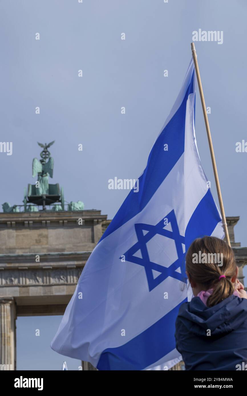 Germany, Berlin, 22 October 2023, Solidarity rally for Israel. Rally ...