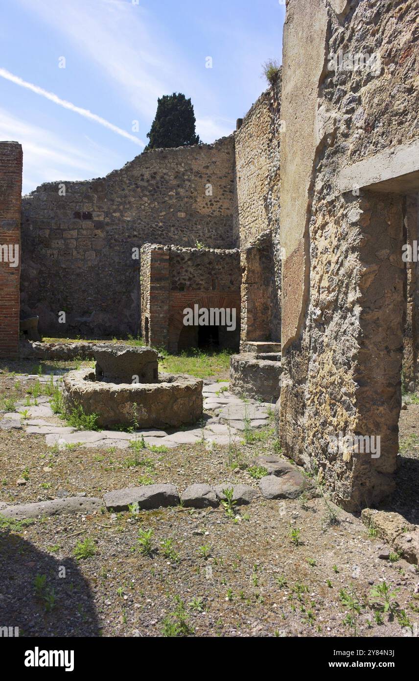 Pompeii was an ancient city in Campania on the Gulf of Naples, which ...
