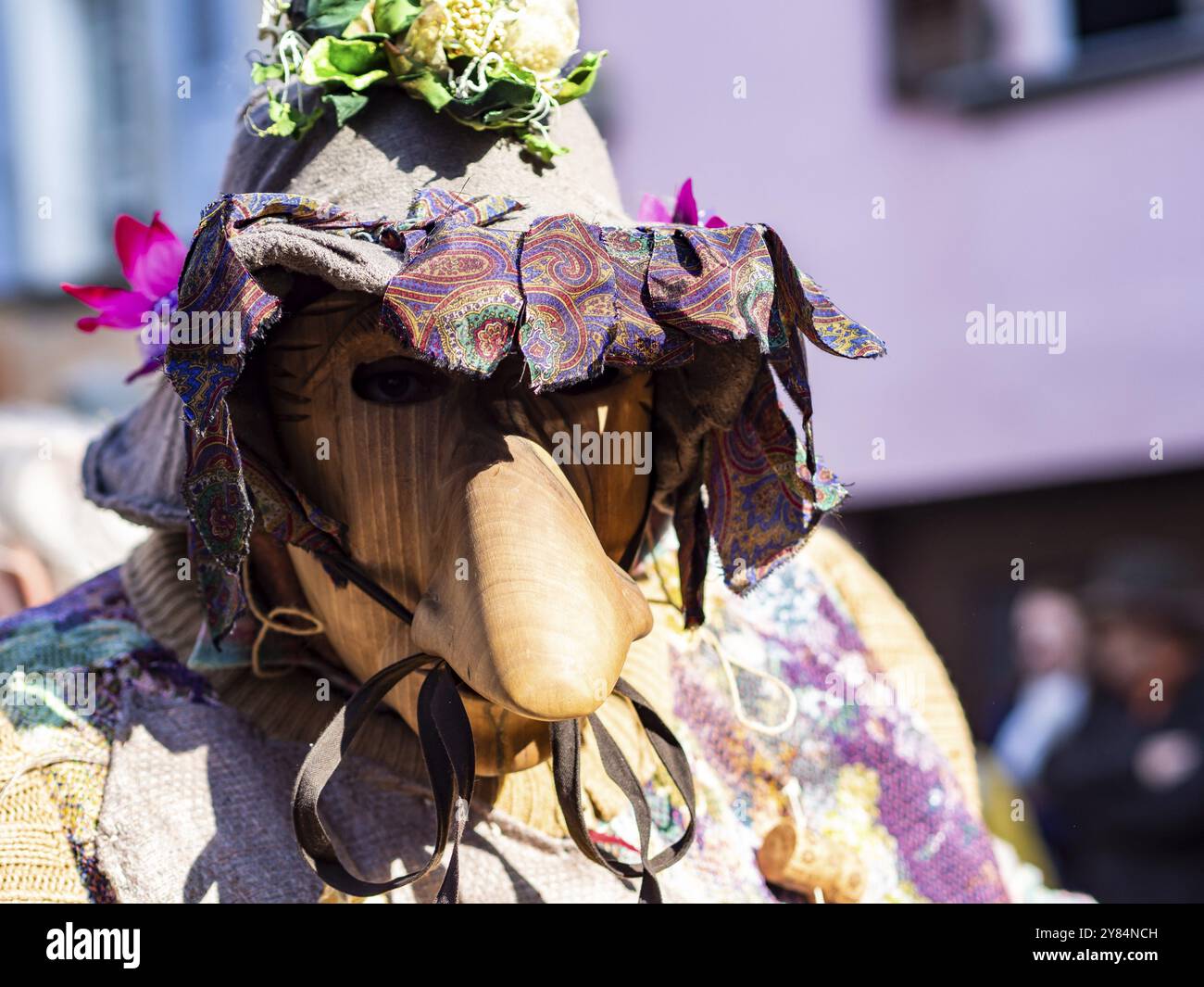 Shignano Italy 21/02/2023: The carnival of Schignano parade is one of ...