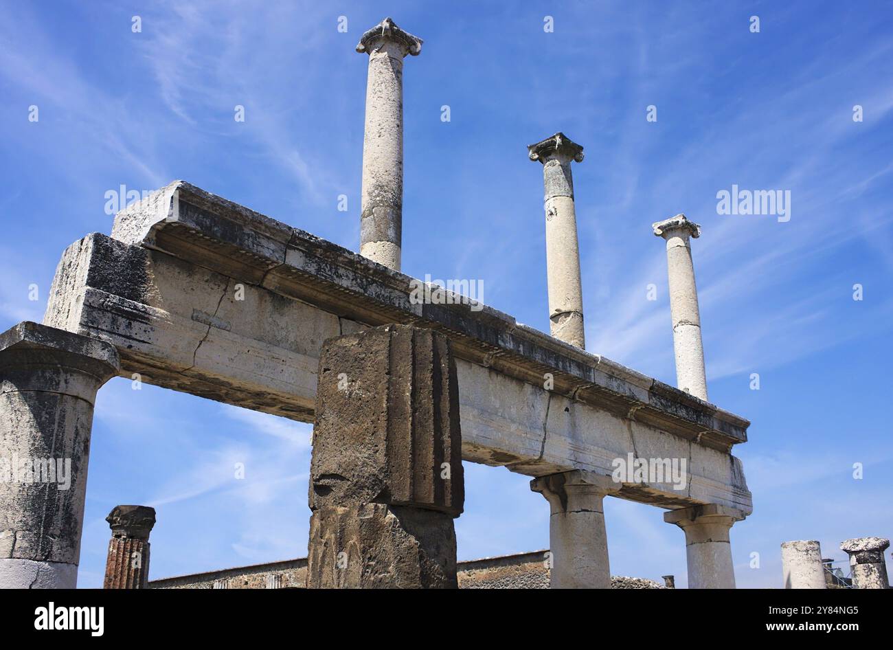 Pompeii was an ancient city in Campania on the Gulf of Naples, which ...