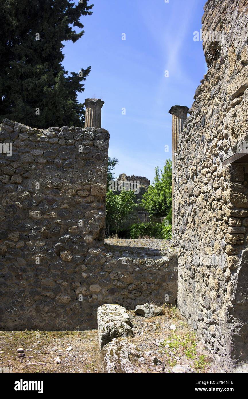 Pompeii was an ancient city in Campania on the Gulf of Naples, which ...