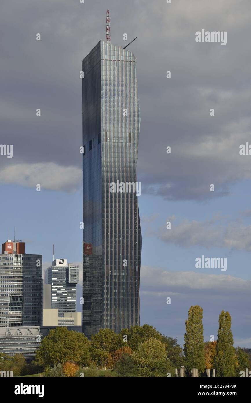 DC Tower Vienna Austria, tallest building in Austria (250 m), DC Tower ...