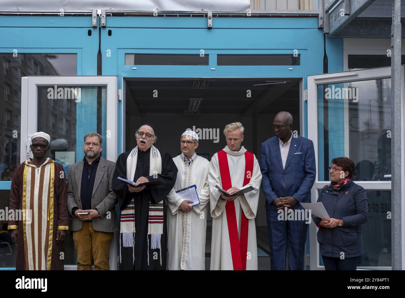 Germany, Berlin, 10 October 2023, Prayer for peace for Israel ...