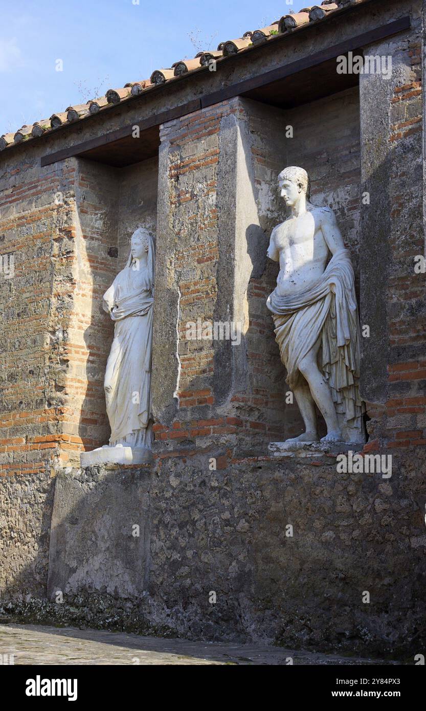 Pompeii was an ancient city in Campania on the Gulf of Naples, which ...