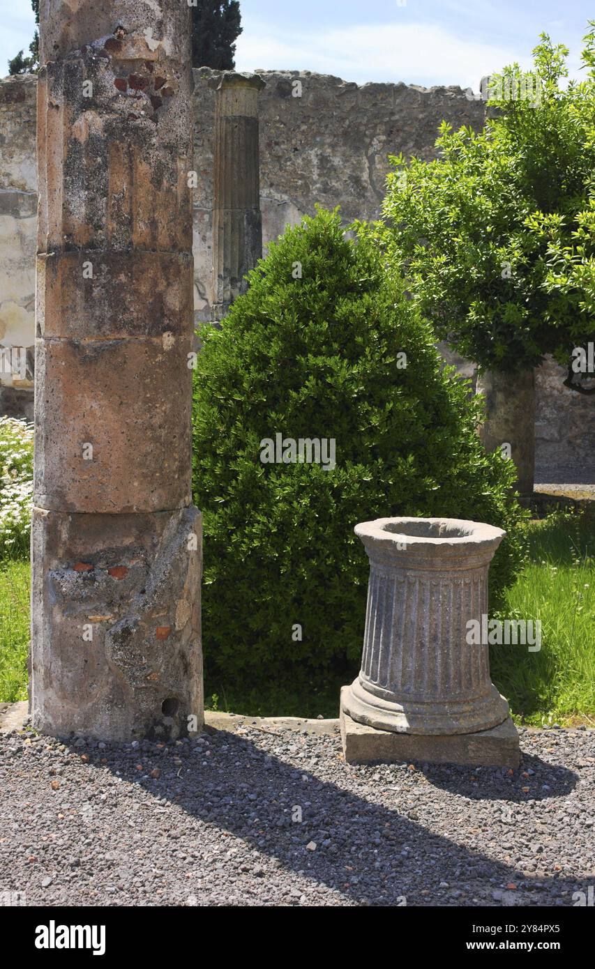 Pompeii was an ancient city in Campania on the Gulf of Naples, which ...