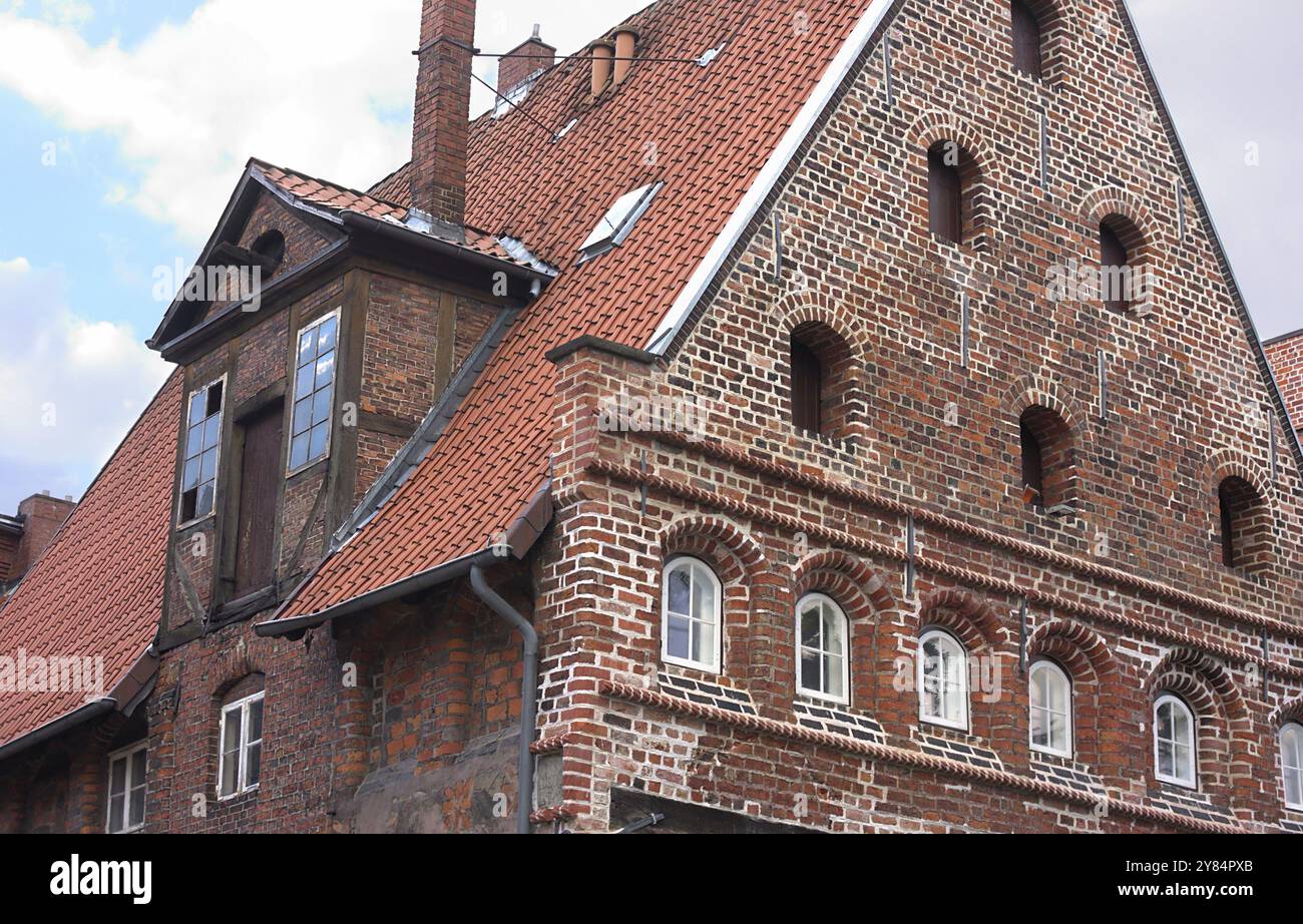 The Hanseatic City of Lueneburg, made rich by its salt, blends brick ...