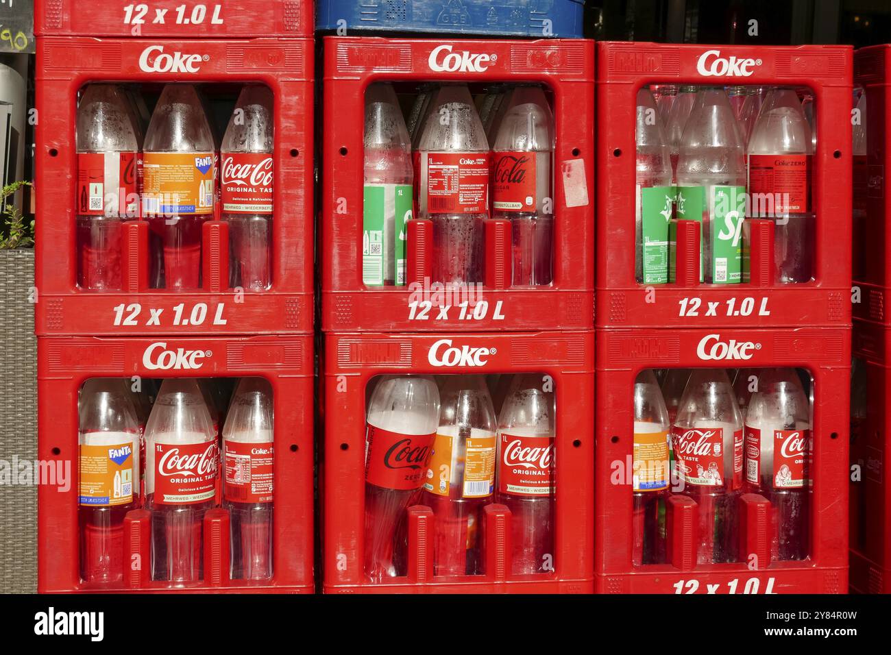 Empty coke bottle plastic hi-res stock photography and images - Alamy