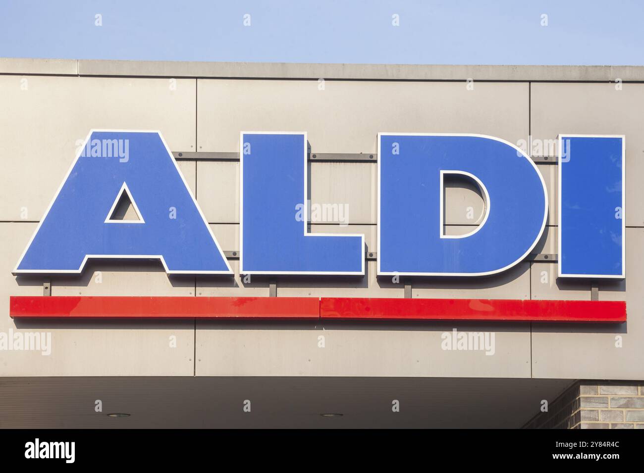 Logo, Aldi Nord, discounter, Germany, Europe Stock Photo - Alamy