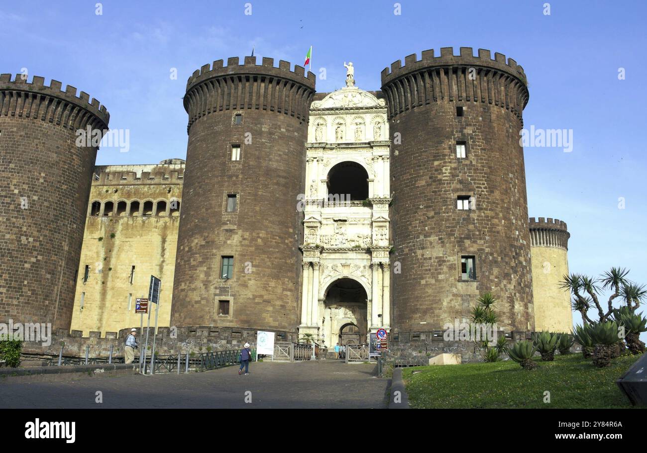 Castel Nuovo. Castel Nuovo in Naples is a castle and is one of the most ...