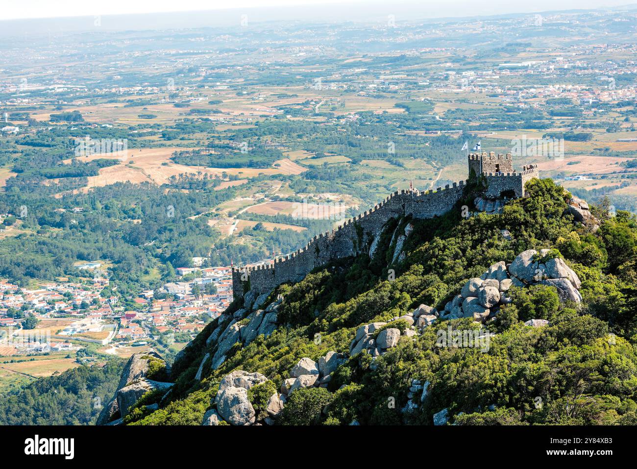Moorish Castle Stone Walls Sintra Portugal // SINTRA, Portugal — The ...