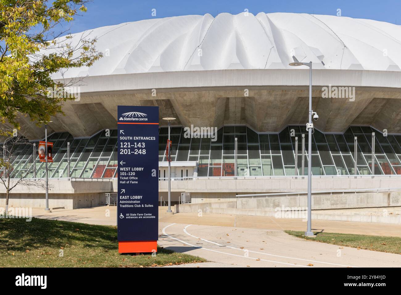 State Farm Center is an arena at the University of Illinois hosting the ...