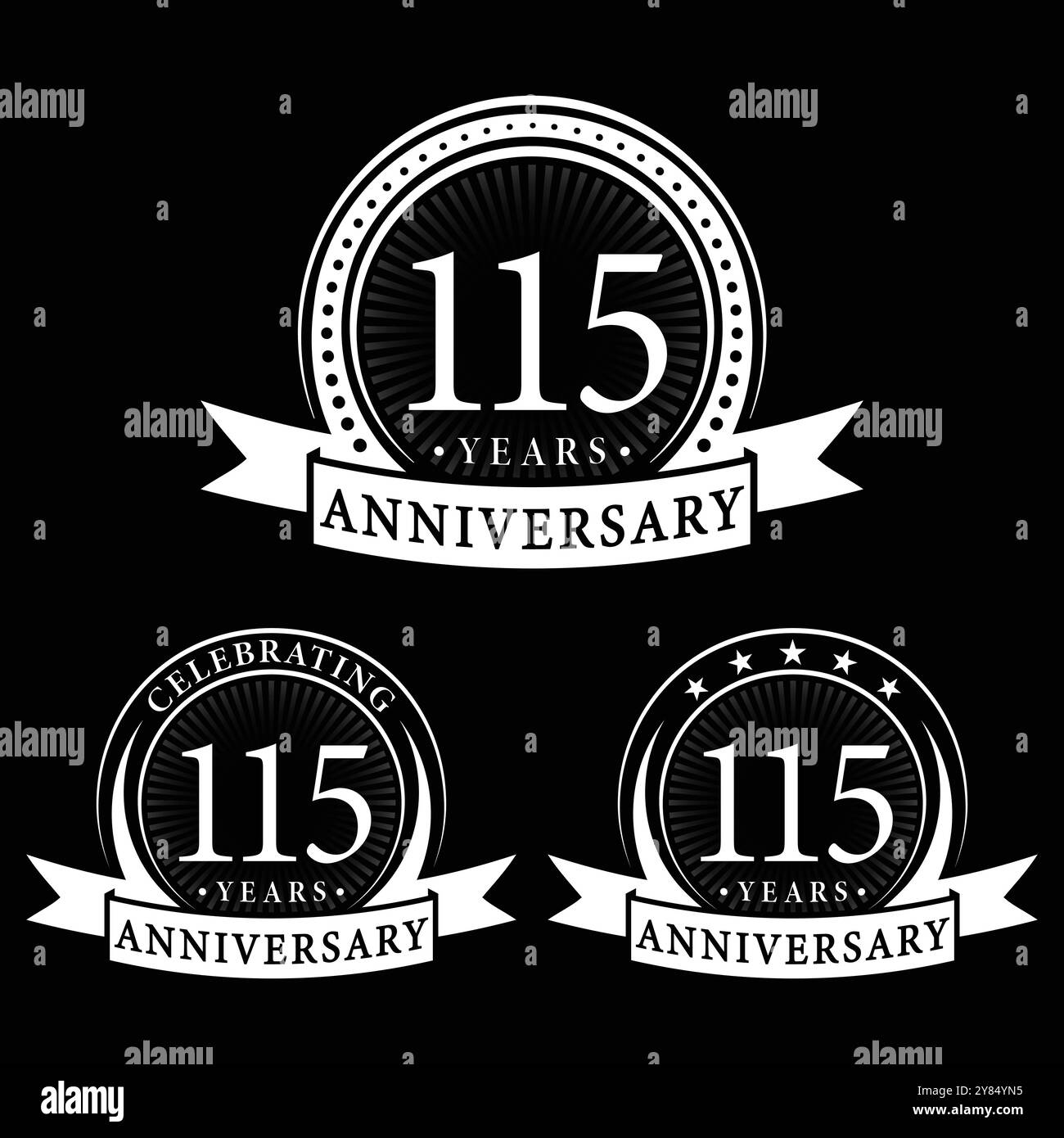 115th logo hi-res stock photography and images - Alamy