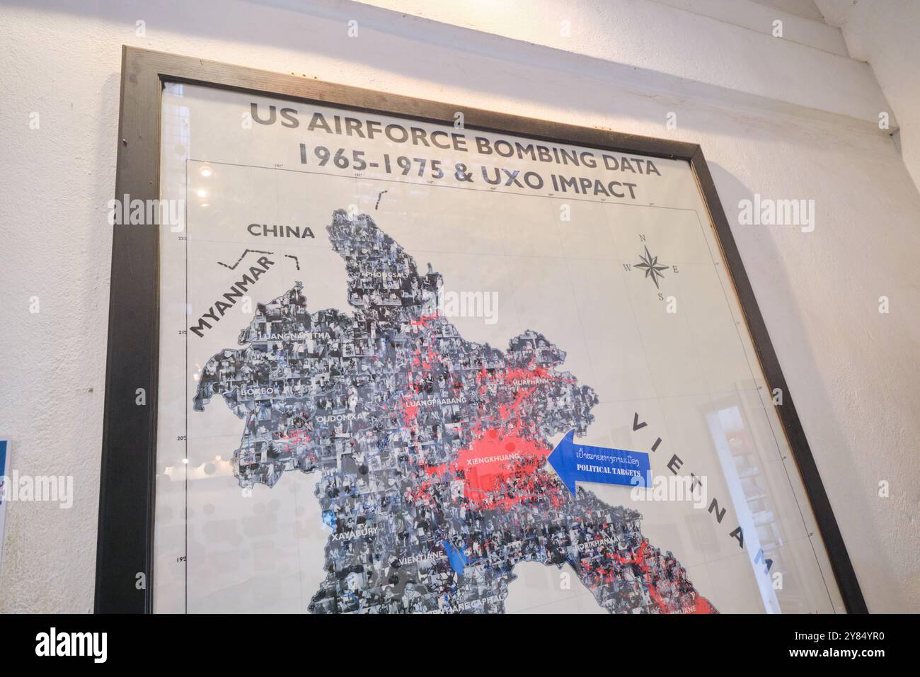 Military map. At COPE, a museum about people maimed, injured, disabled ...