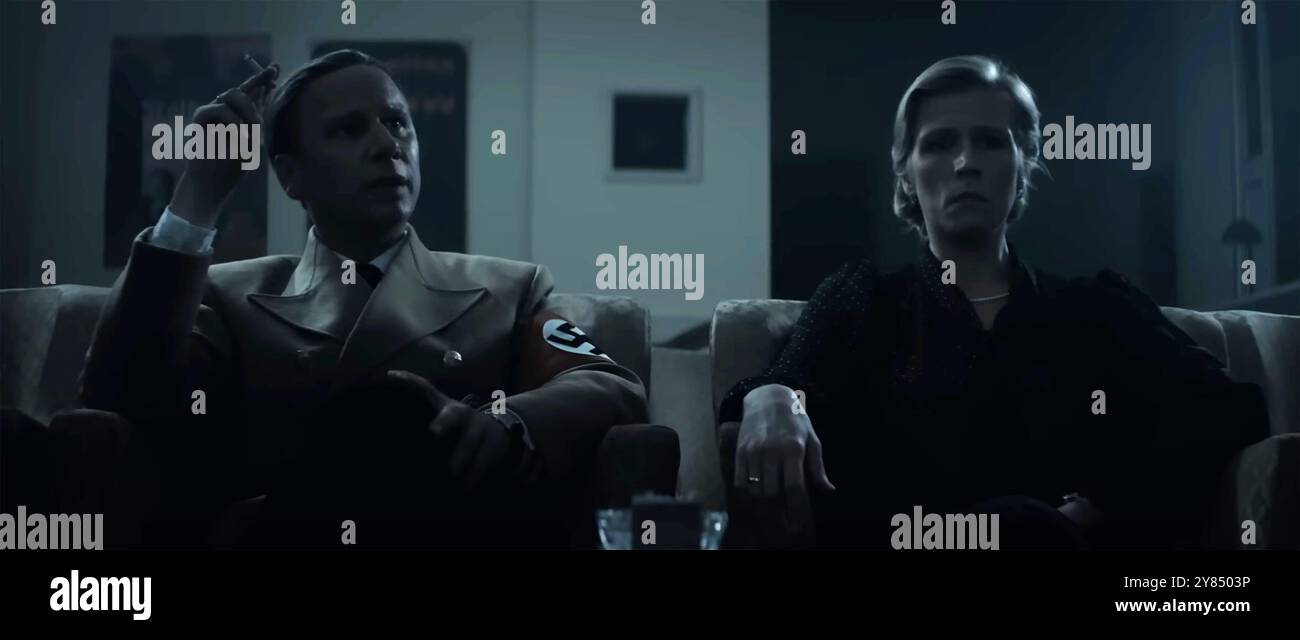 GOEBBELS AND THE FUHRER - FILM STILLS. 2024. Slovakia. Robert Stadlober ...