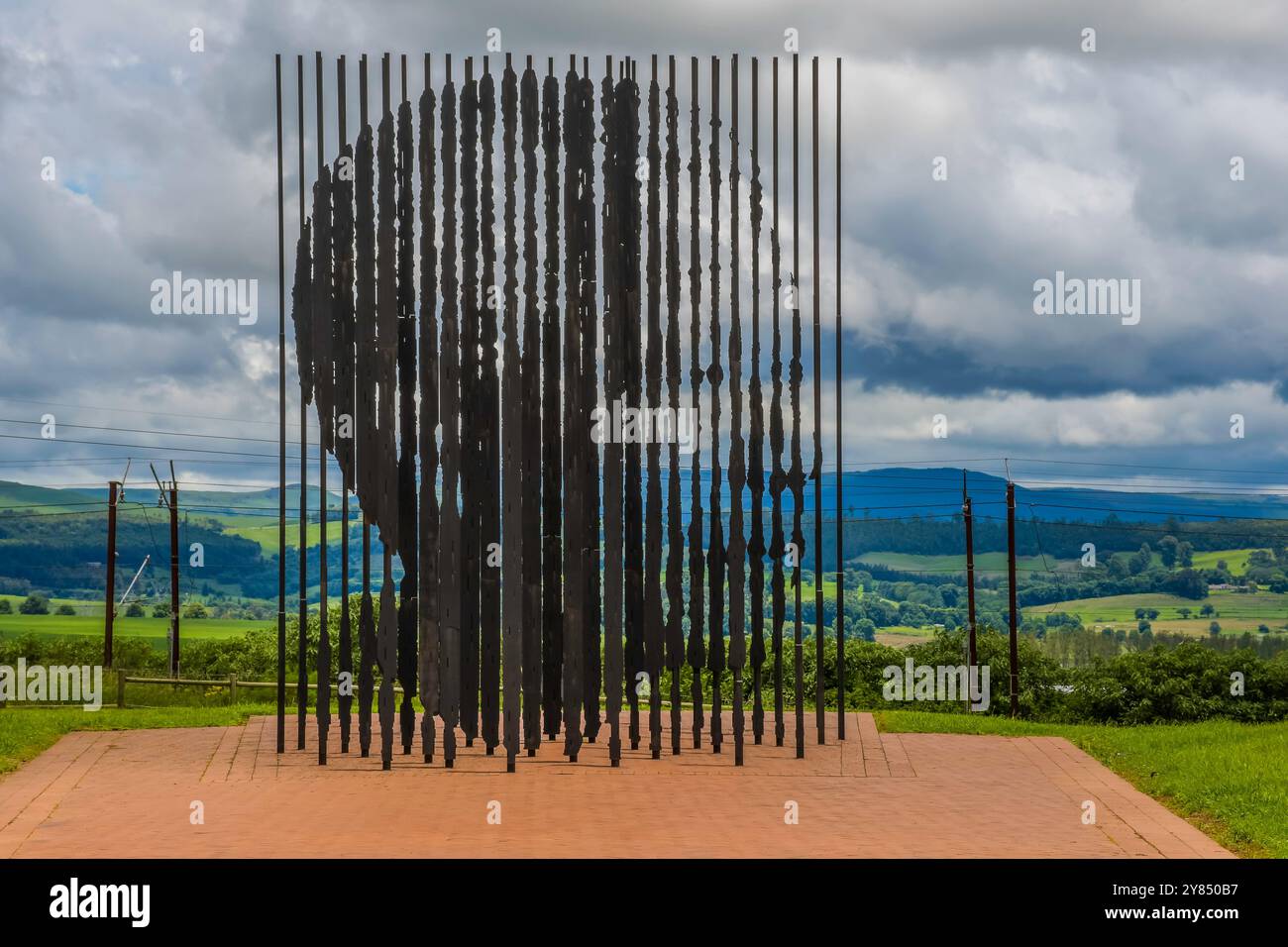 Nelson mandela south africa howick hi-res stock photography and images ...