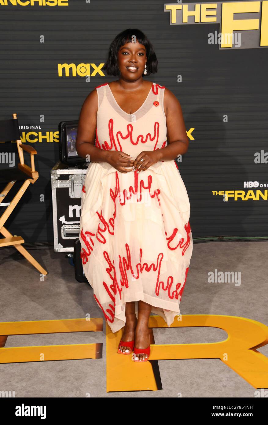 LOS ANGELES, CALIFORNIA - OCTOBER 01: Lolly Adefope attends the Los ...