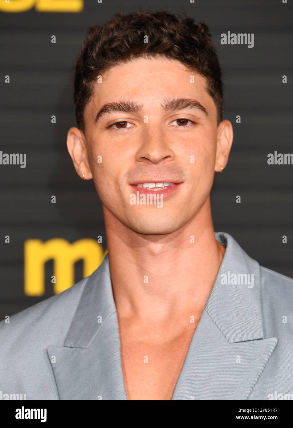 LOS ANGELES, CALIFORNIA - OCTOBER 01: Isaac Powell attends the Los ...