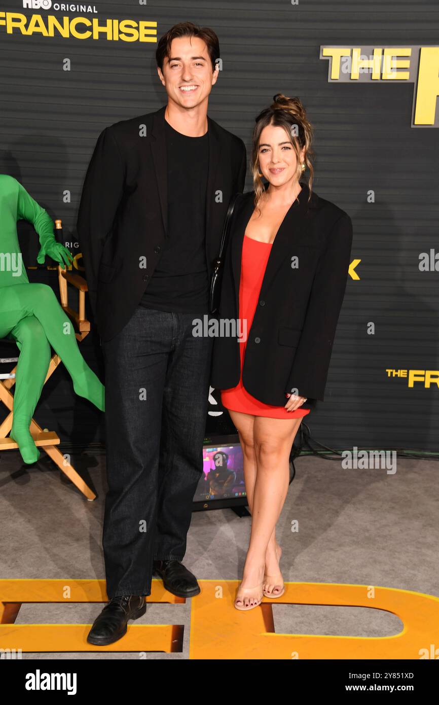 LOS ANGELES, CALIFORNIA - OCTOBER 01: (L-R) James Mitchell Neal and ...
