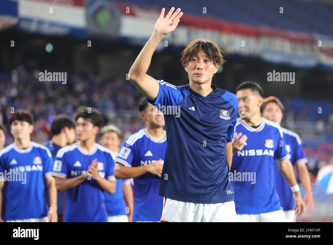 Kanagawa, Japan. 2nd Oct, 2024. Ken Matsubara (F.Marinos) Football/Soccer : 2024-25 AFC ...