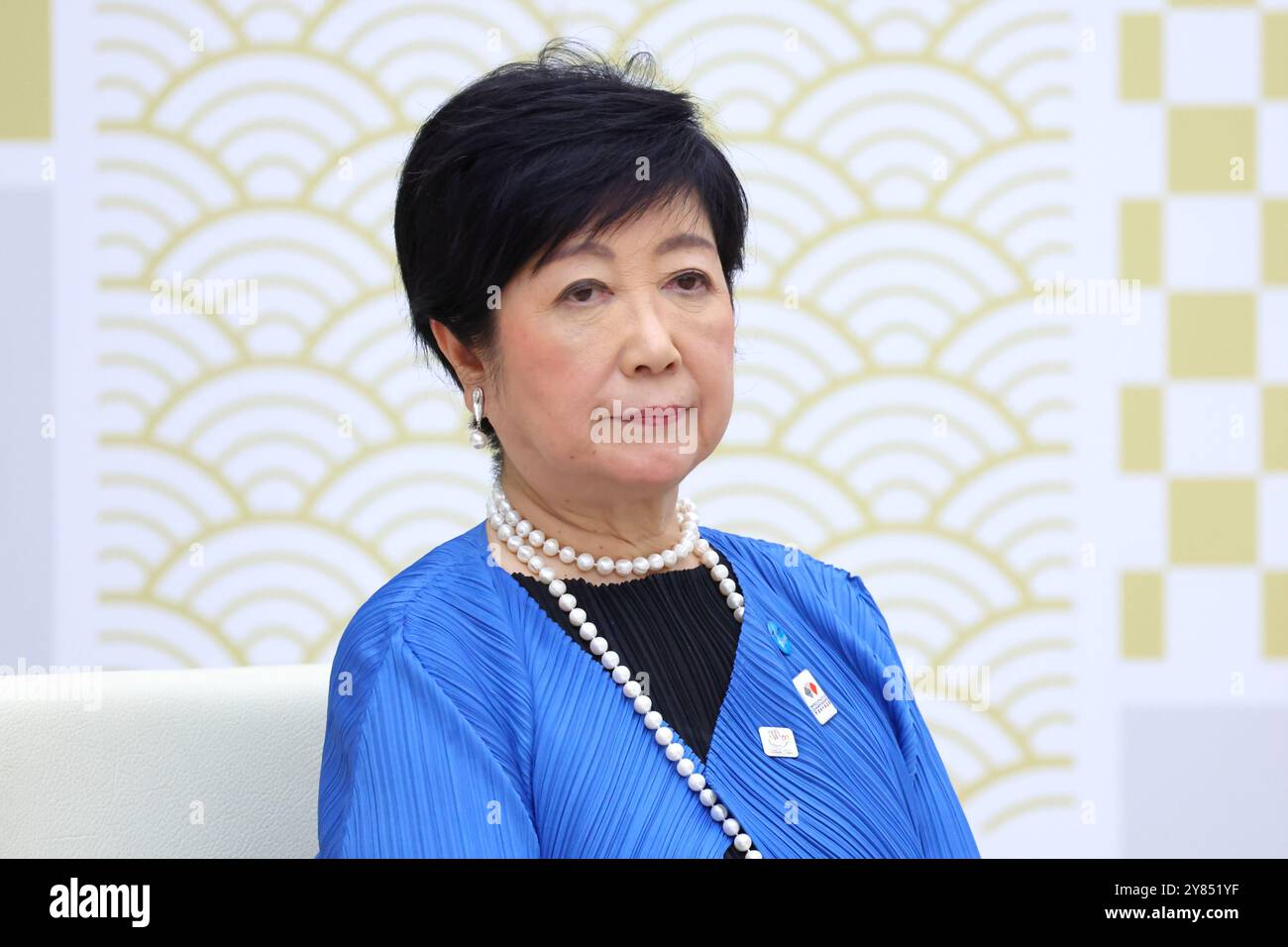 Tokyo, Japan. 2nd Oct, 2024. Yuriko Koike Athletics : World Athletics ...