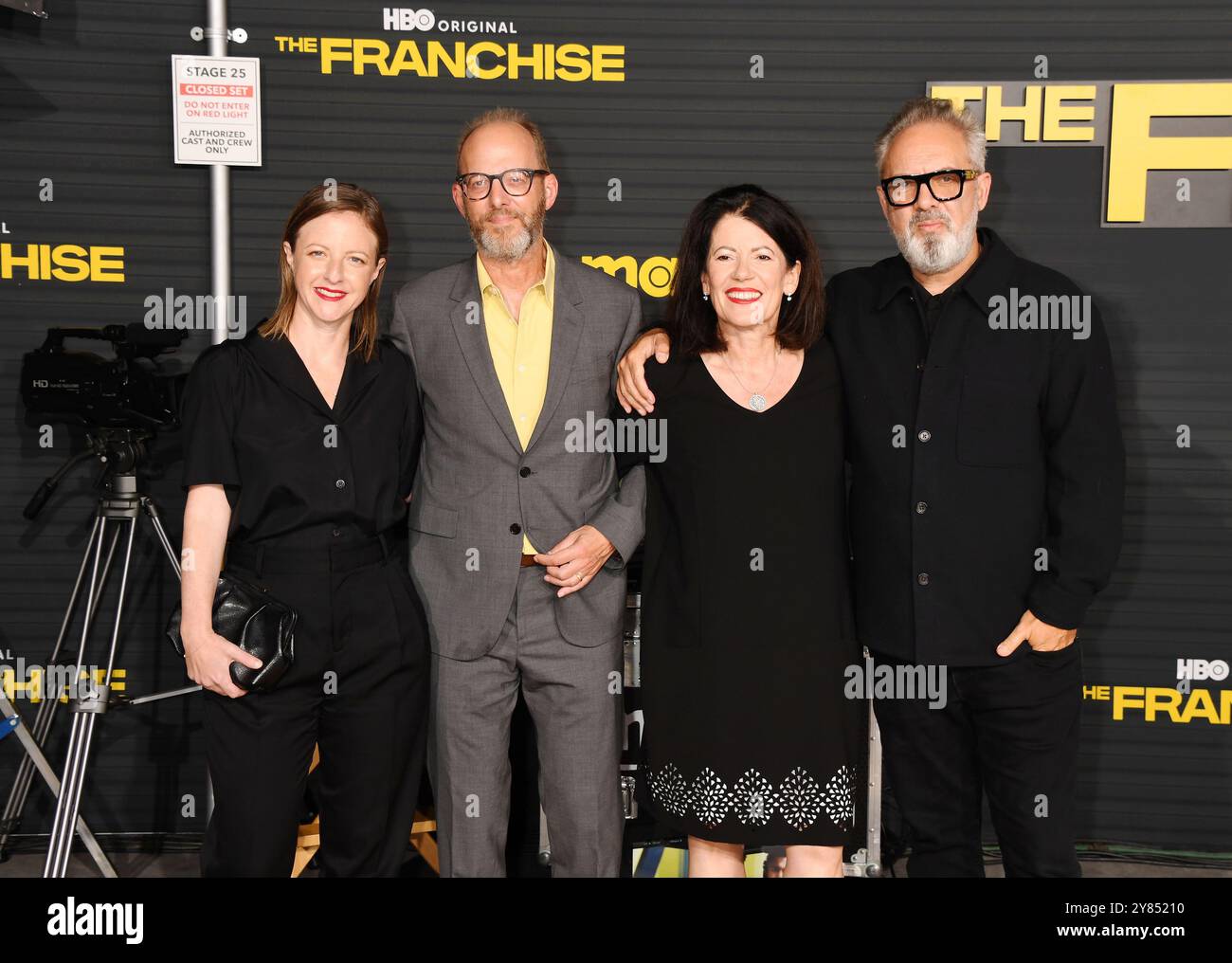 LOS ANGELES, CALIFORNIA - OCTOBER 01: (L-R) Julie Pastor, Nicolas Brown ...