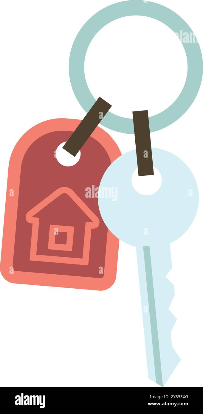 House key color icon. Real estate owner Stock Vector Image & Art - Alamy